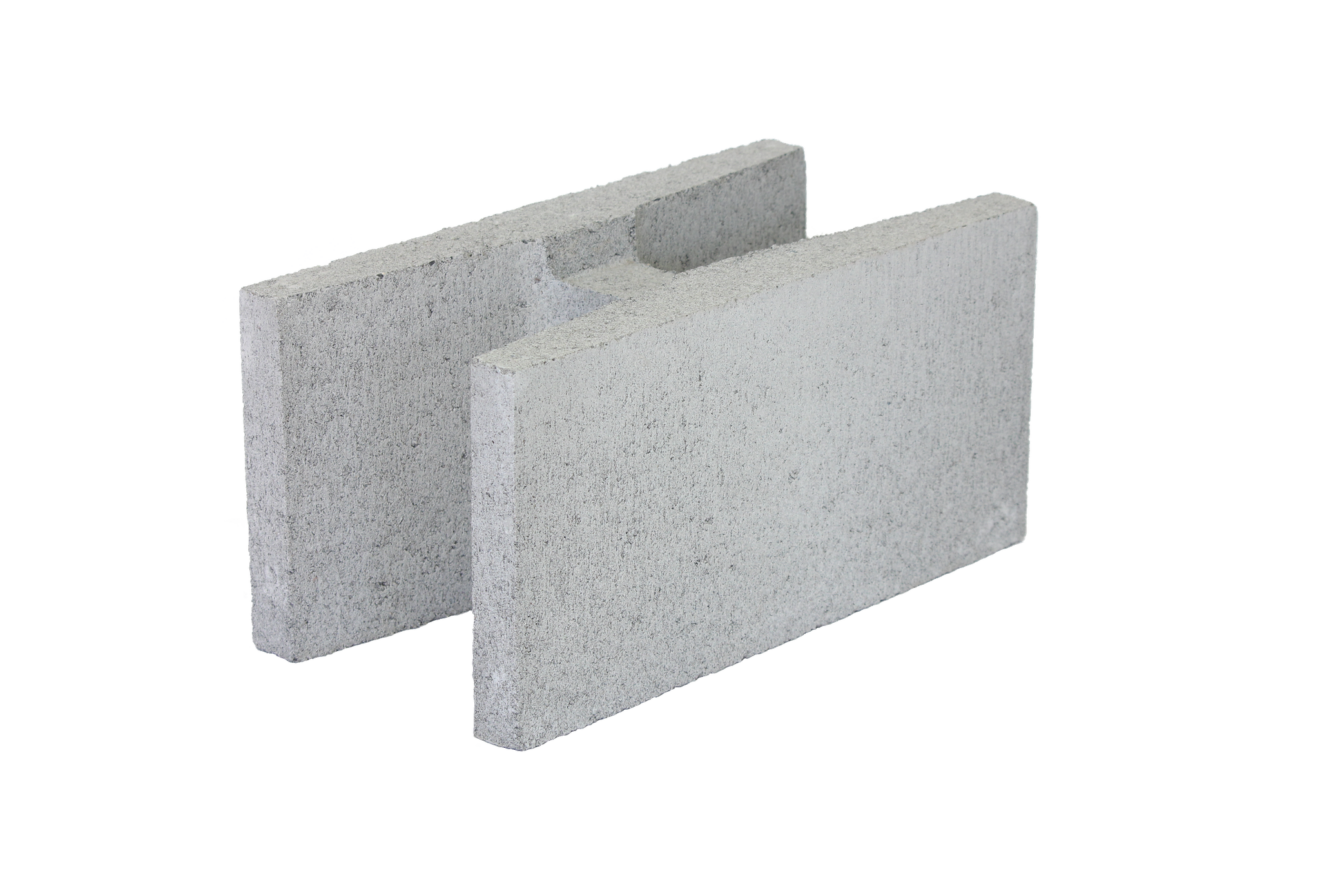 Grey Concrete H Block 20.48 – Smart Stone Blocks & Pavers Buy Online