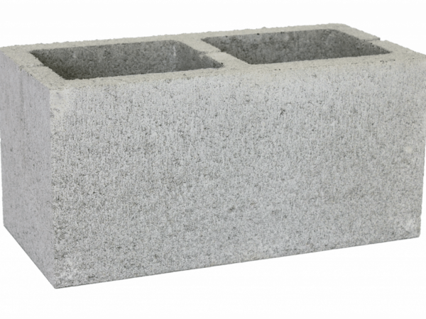 Grey Concrete Half Block 20.03 – Smart Stone Landscaping