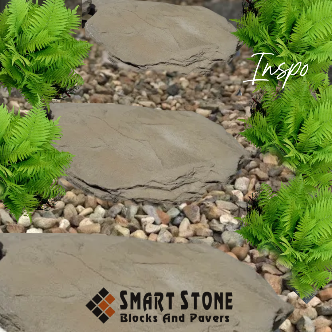 SmartStone Garden Stepper – Latte – Smart Stone Blocks & Pavers Buy Online