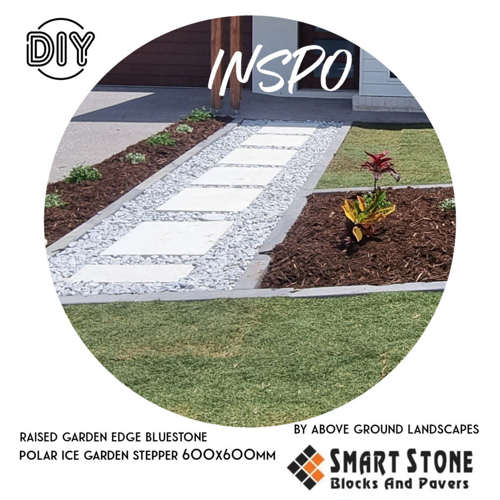 Smart Stone Raised Garden Edge Bluestone – Smart Stone Blocks & Pavers ...