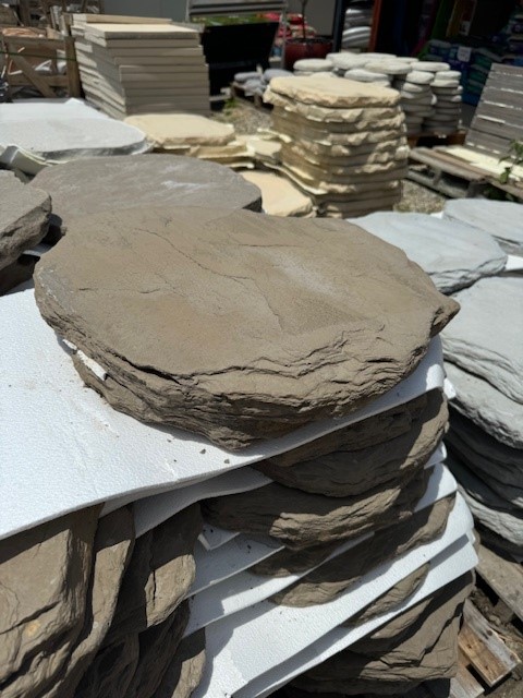 SmartStone Garden Stepper – Latte – Smart Stone Blocks & Pavers Buy Online