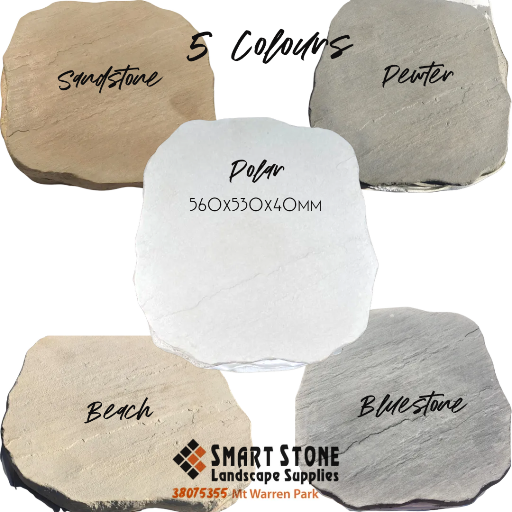 SmartStone Large Garden Stepper Pewter – Smart Stone Blocks & Pavers ...