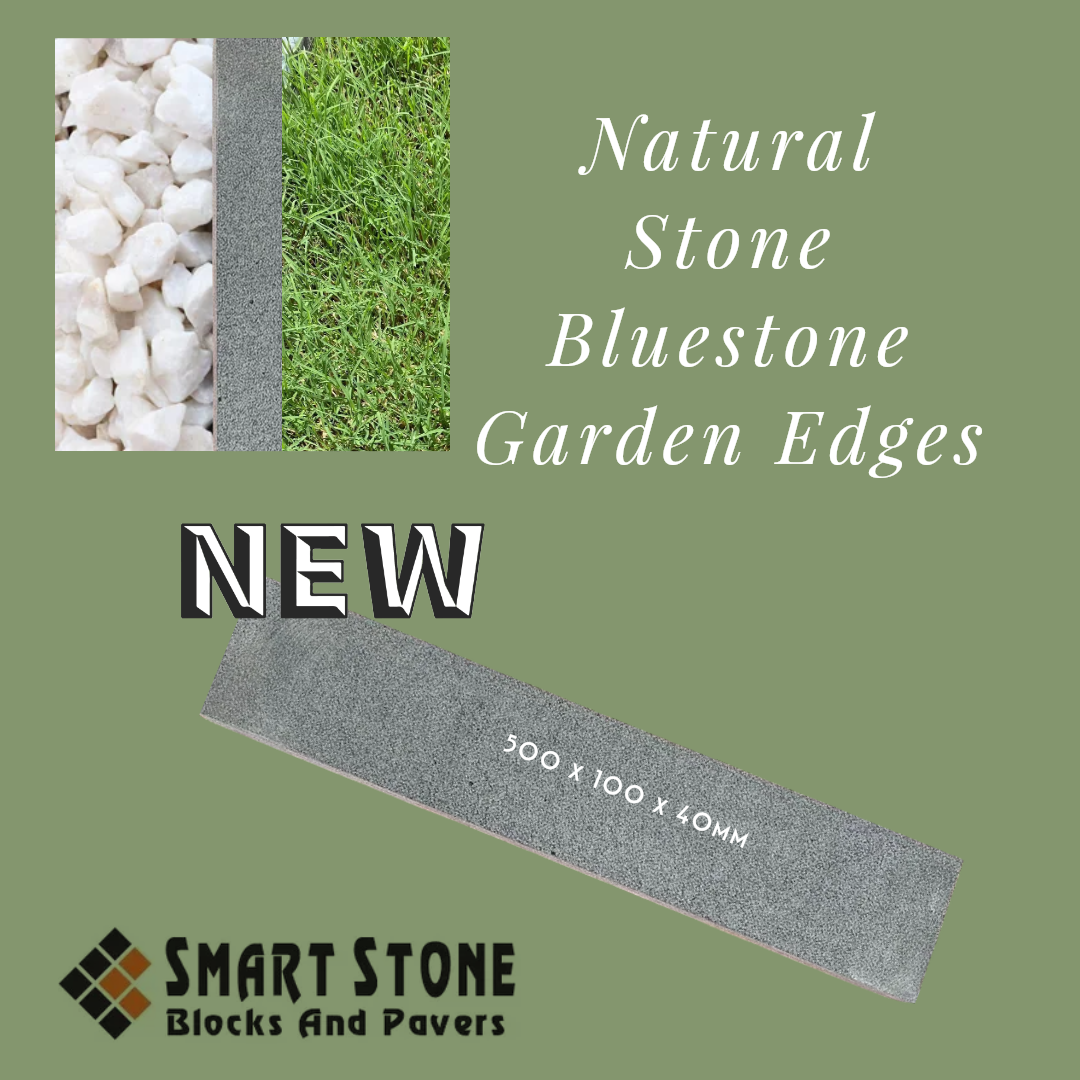 Smart Stone Natural Stone Garden Edge Bluestone – Smart Stone Blocks ...